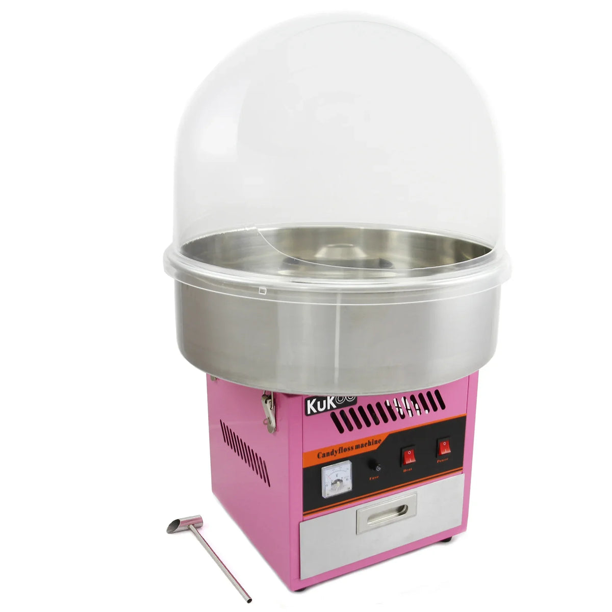 KuKoo Candy Floss Machine & Protective Dome – Monster Shop UK