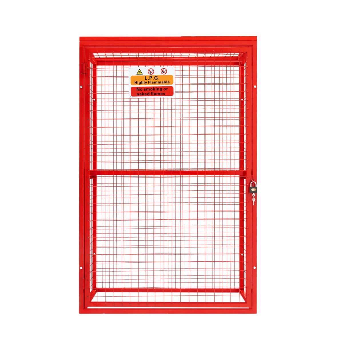 Red Gas Bottle Collapsible Mesh Cage – 181cm x 116cm x 57cm – Monster ...