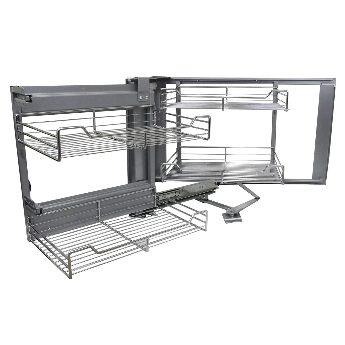 KuKoo Corner Kitchen Cupboard Pull Out Drawers - Left Hand – Monster ...