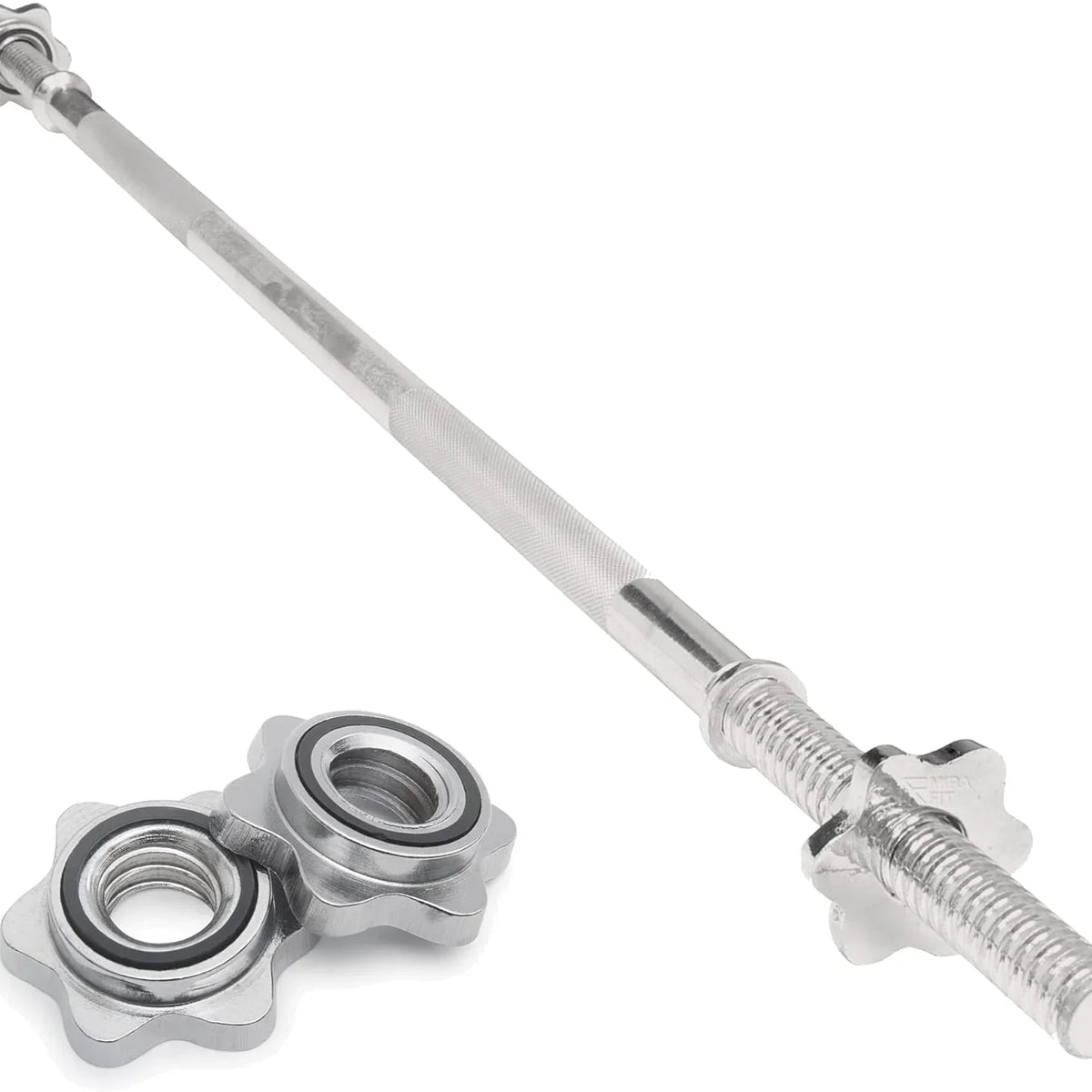 Straight Barbell Bar - 1" Standard 1.2m with Spinlock – Monster Shop UK
