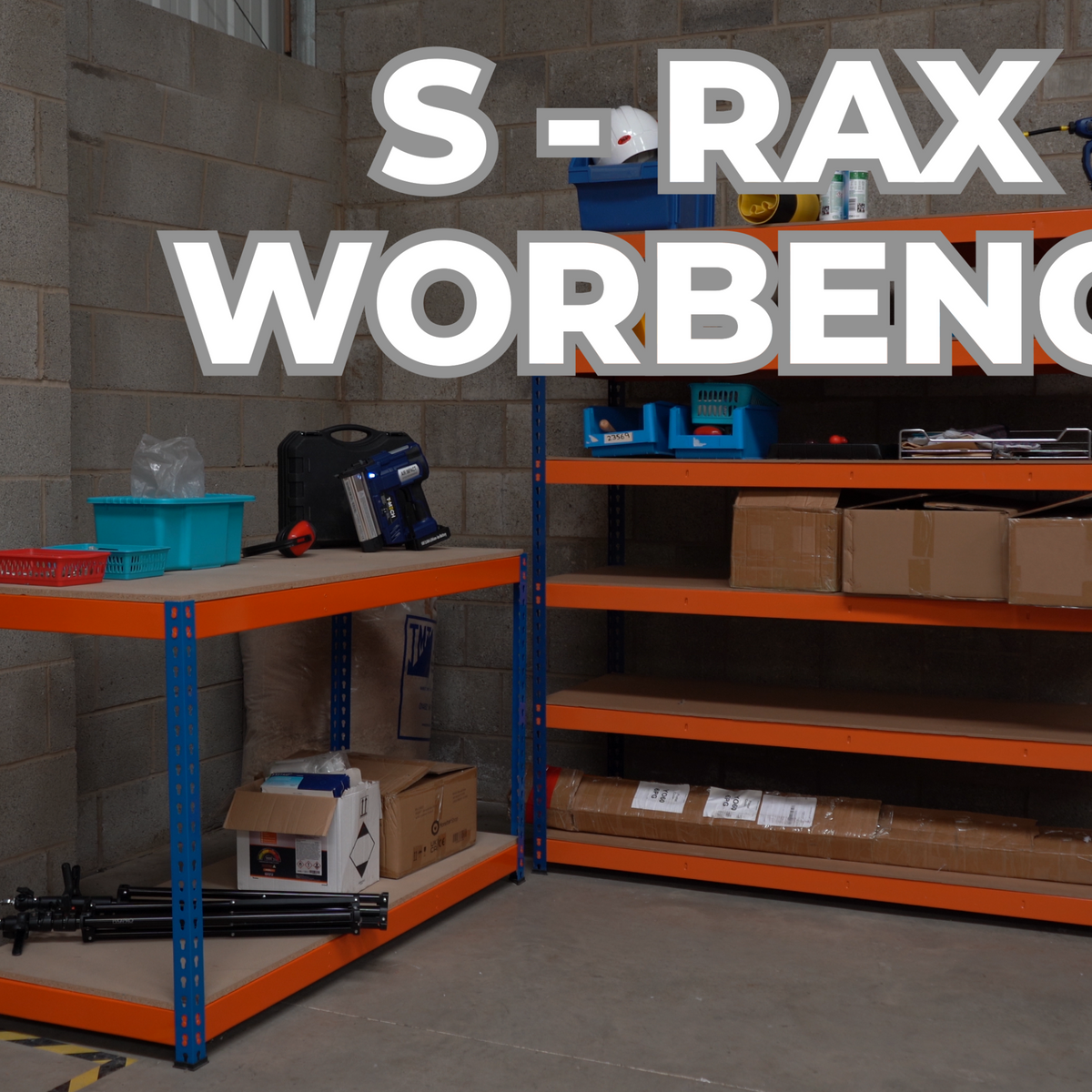 S-Rax 2 Tier Workbench - 90cm x 60cm x 90cm – Monster Shop UK